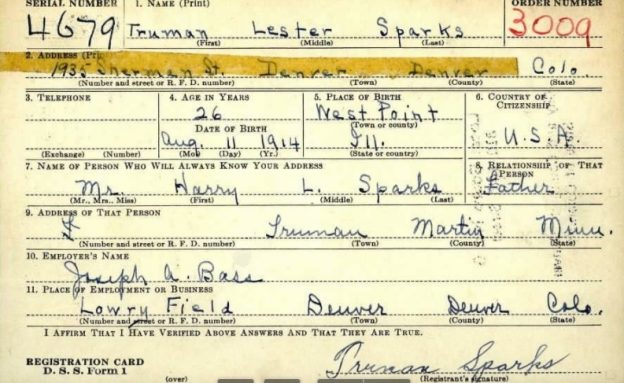 World War II Draft Cards May Document Parental Information - Genealogy ...