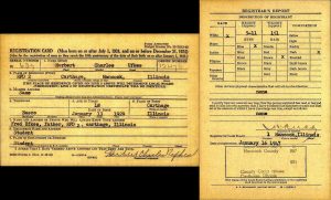 World War Two Draft Registrations Include After the War - Genealogy Tip ...
